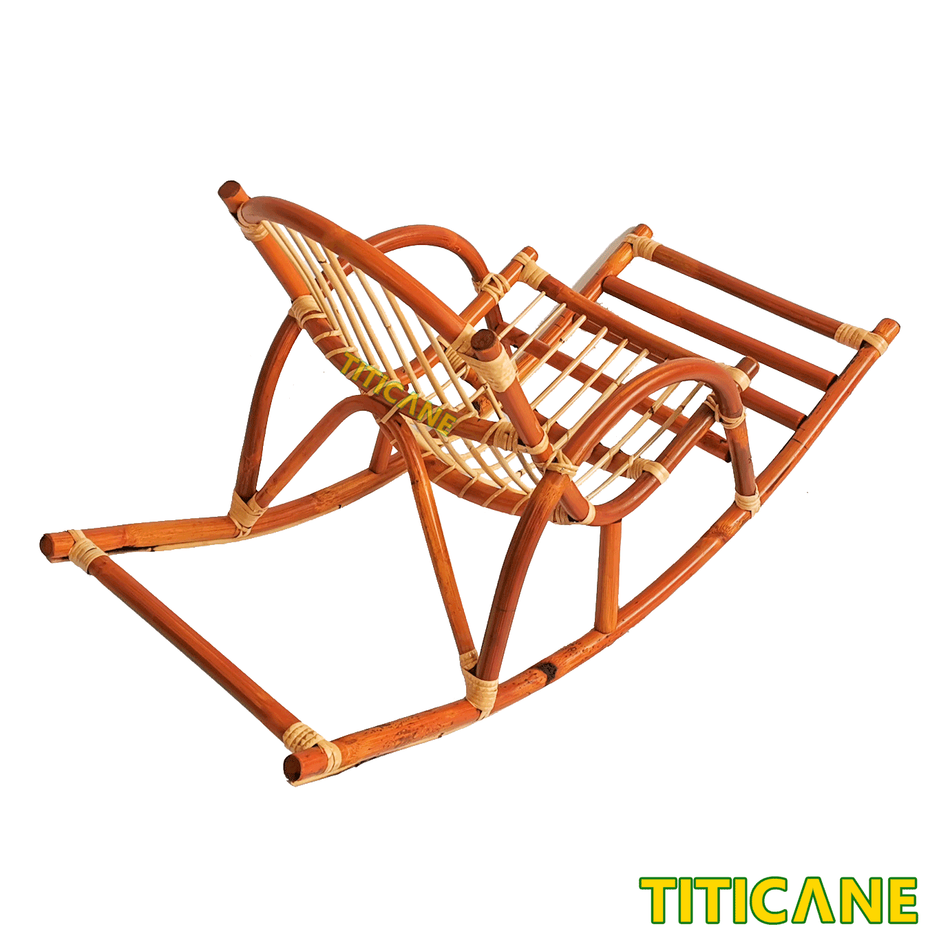 TITICANE Children Rocking Chair [ Kerusi Rotan ] [ Rattan Dahan ]
