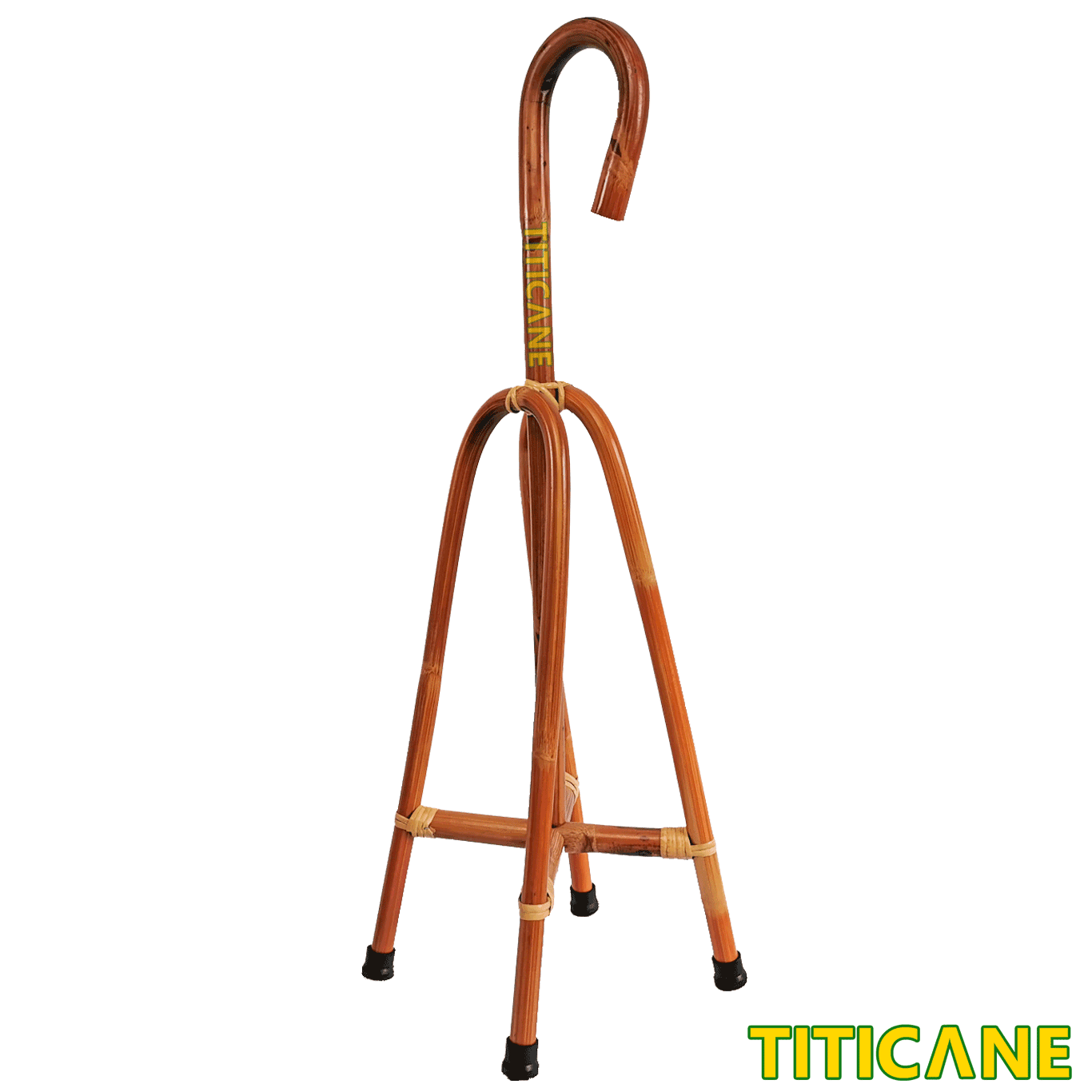 TITICANE 4 Foot Walking Stick [ 31 Inch ] [ Tongkat Rotan ] [ Rattan ...