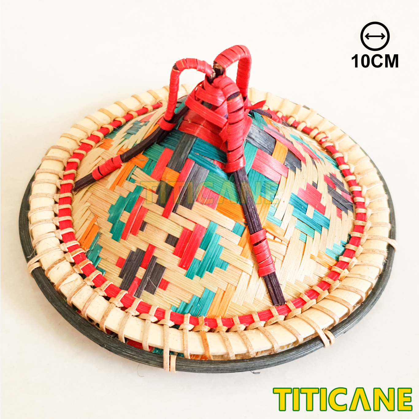 TITICANE Sirung Hat Origin Sabah [ Rattan / Rotan ]